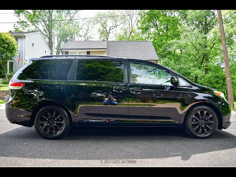 2011 Toyota Sienna Custom Mobile Office Walk-around Video - YouTube