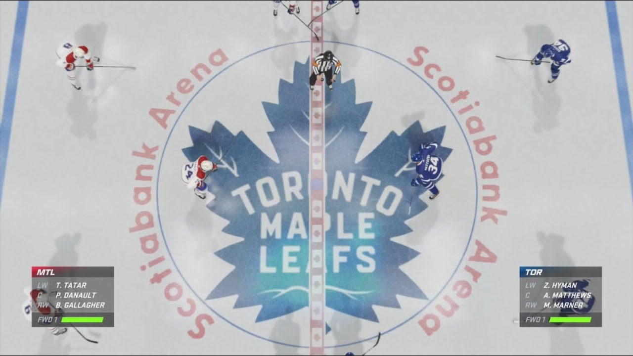 Canadiens @ Maple Leafs (NHL 20 🎮) - YouTube