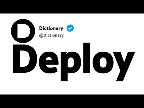 Deploy Significado Em Português - YouTube