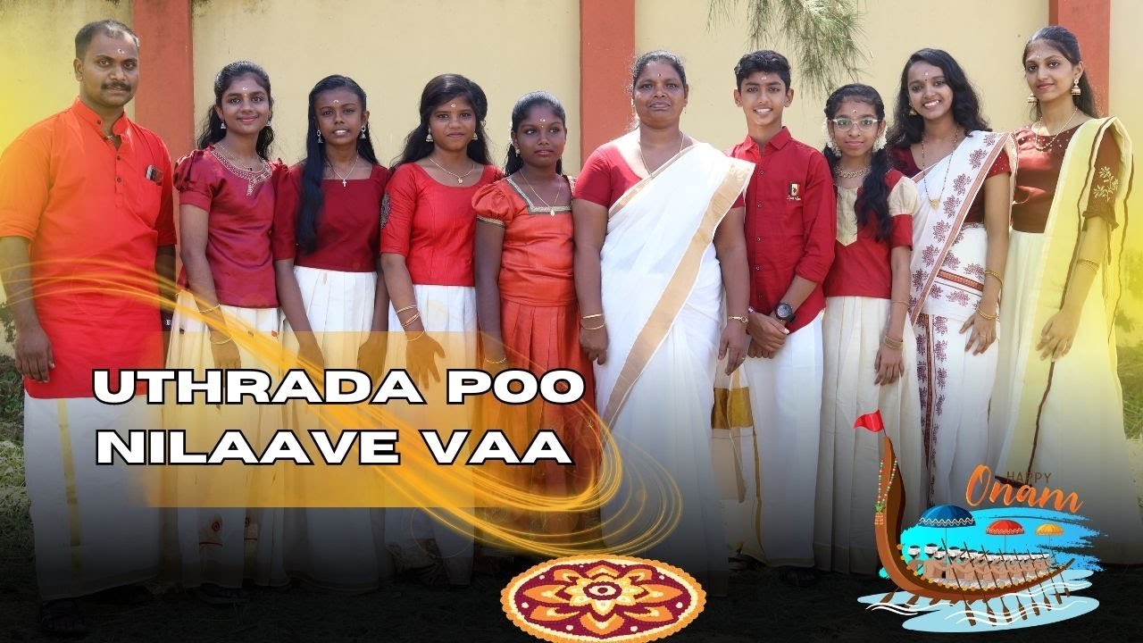 UTHRADA POO NILAVE VAA |ONAM GROUP SONG | COASTAL MELODIES ...