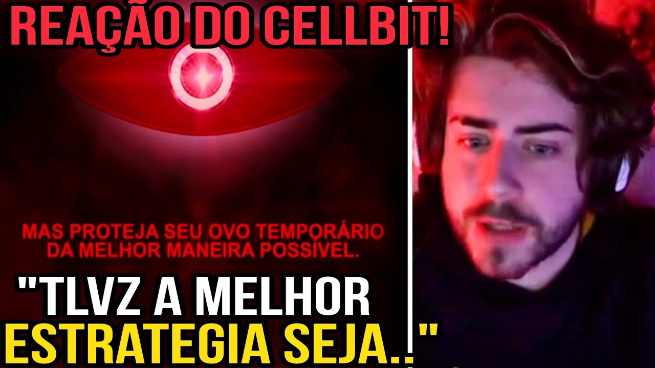CELLBIT REAGINDO A CUTSCENE DO NOVO EVENTO COM OVOS NO QSMP PURGATÓRIO ...