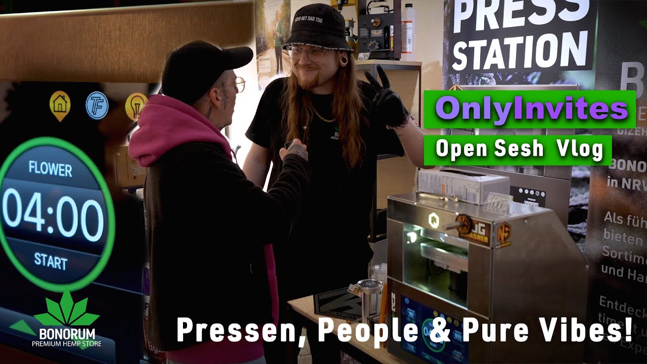 Only Invites Open Sesh Vlog – Pressen, People & Pure Vibes / NugSmasher ...
