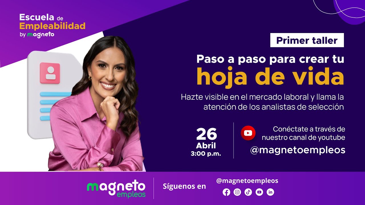 Hoja De Trabajo De La Ciudad Celular ¿Cómo Inscribir Tu Hoja De Vida