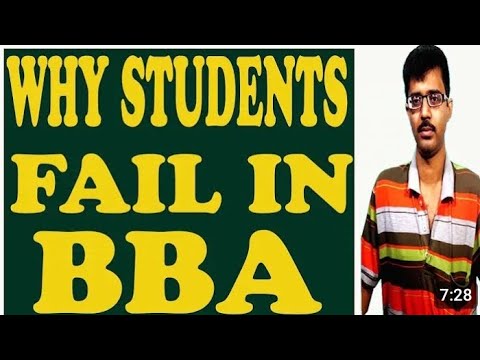 Why students fail in BBA, call@9748161018 - YouTube