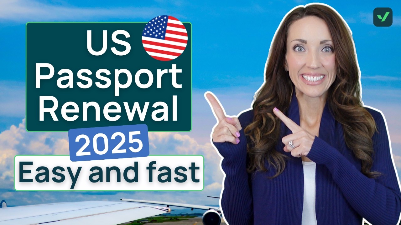 US Passport Renewal Changes in 2025 - Easy application! - YouTube
