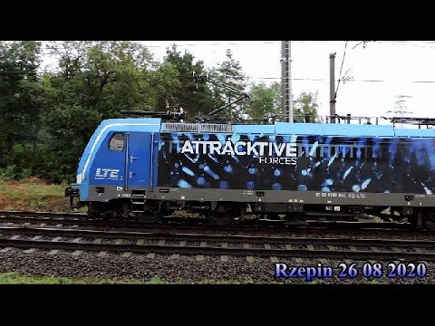 Deszczowa środa na E20 czyli trzy duety EU07-476+EU07-536, X4E-621+E186 ...