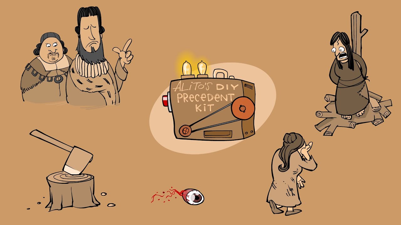 Alito’s DIY Precedent Kit | Mark Fiore | Political Cartoons - YouTube