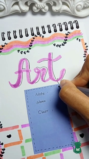 Colorful front page idea: Art #shorts #karaartdesign #frontpage # ...