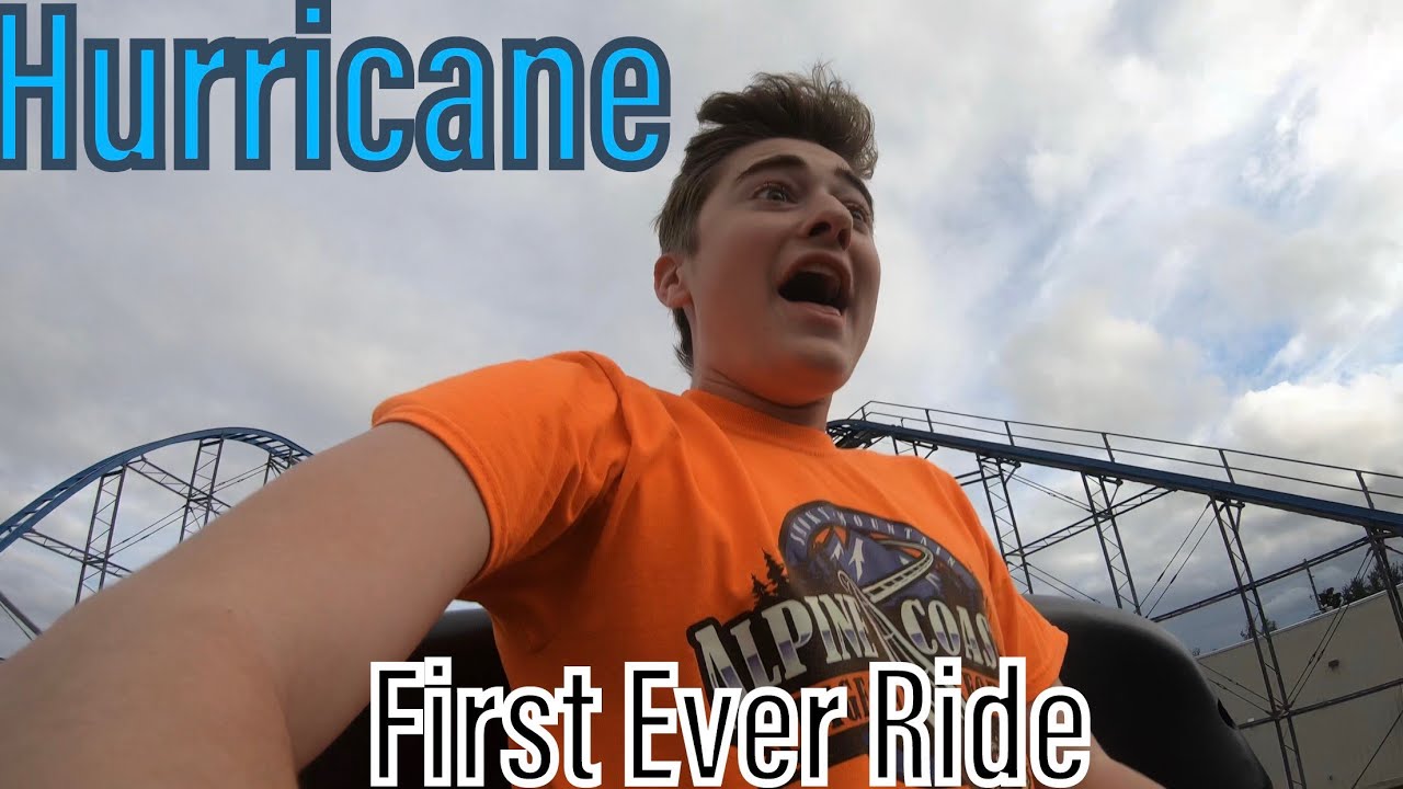 FIRST EVER RIDE on Hurricane: Fun Spot America Kissimmee - YouTube