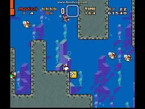 Let's Play Super Mario World - Ep. 4 - Sleepin with the Fish - YouTube