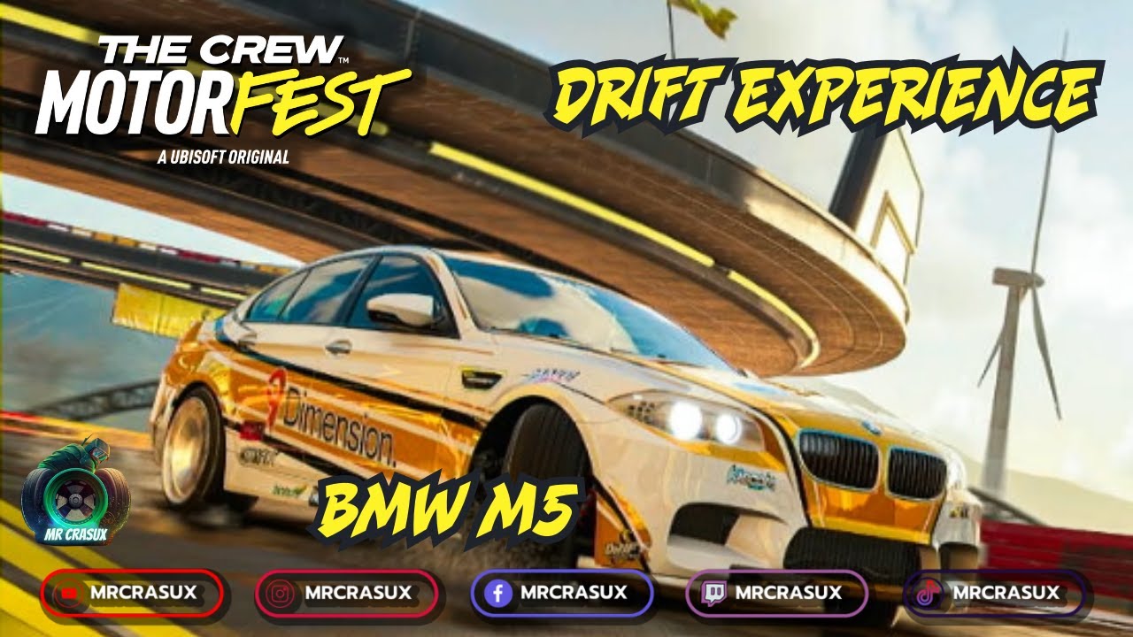BMW M5 | Wind Slider - Drift Experience | The Crew MotorFest - YouTube