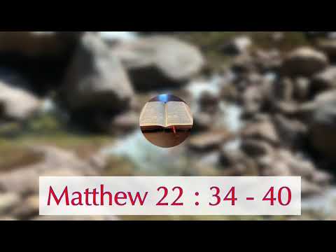 Matthew 22:34-40 - YouTube