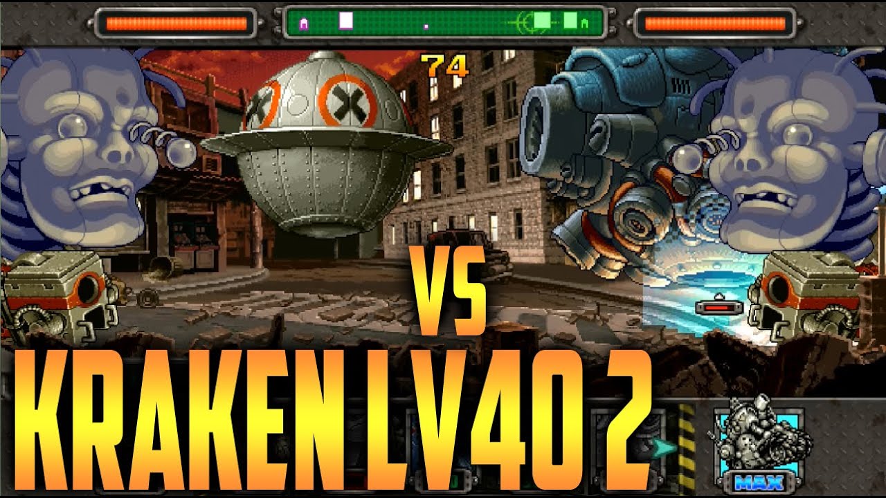 Metal Slug Defense - Kraken LV40 vs Los Kessi III, Dai Manji, Airbuster ...