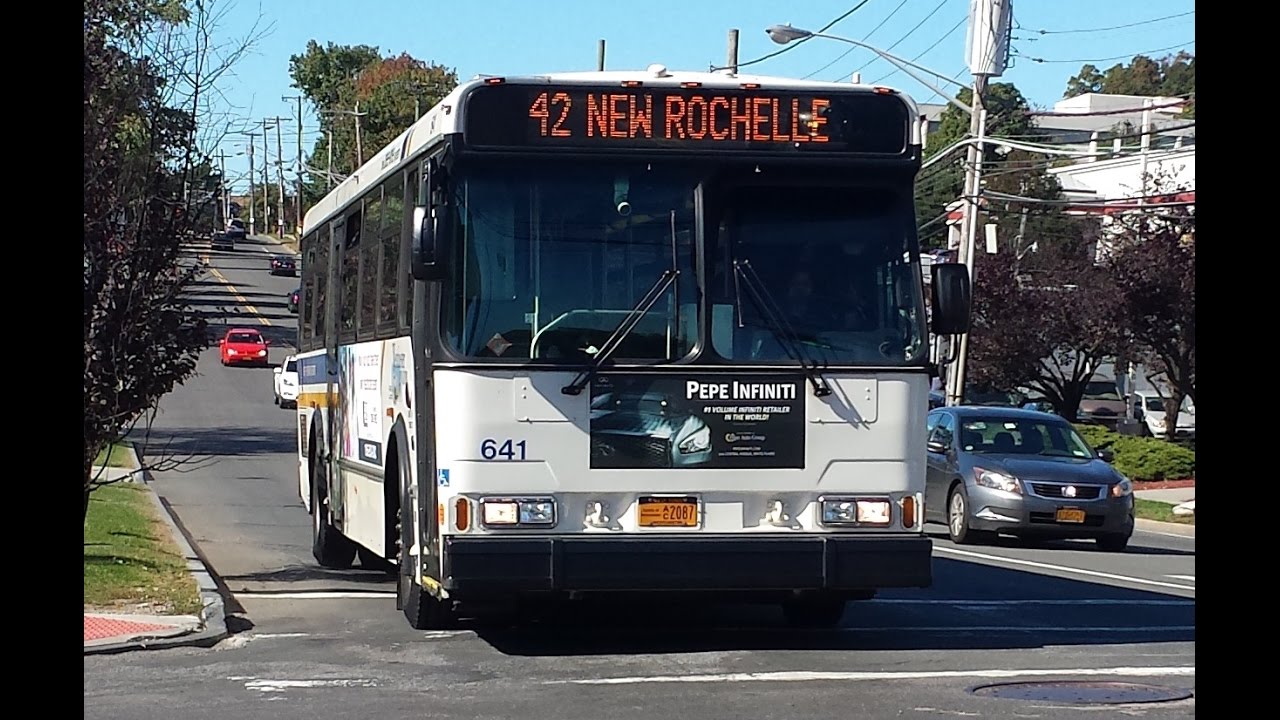 Bee-Line Bus: New Rochelle Bound Orion V [#641] Route 42 Bus @ E ...