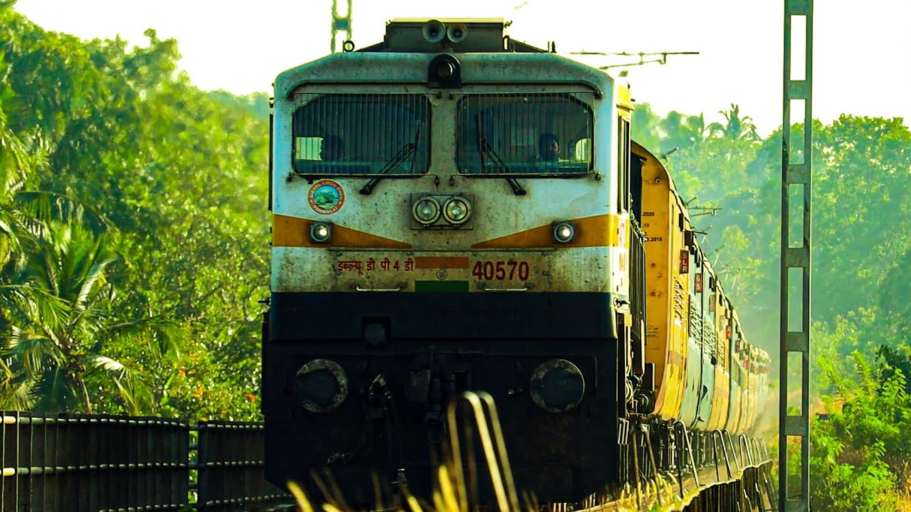 High Speed Matsyagandha Superfast Express and Fiery Track Sounds ...