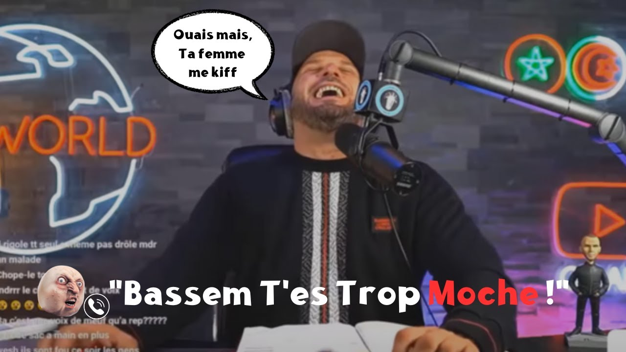 Il Appel Juste Pour Se Moquer De Bassem ! 💥 - YouTube