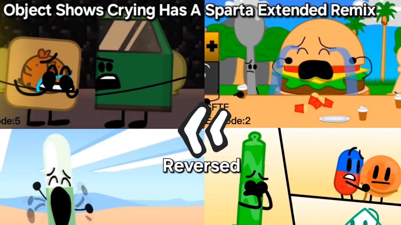 Object Shows Crying Has A Sparta Extended Remix Reversed - YouTube