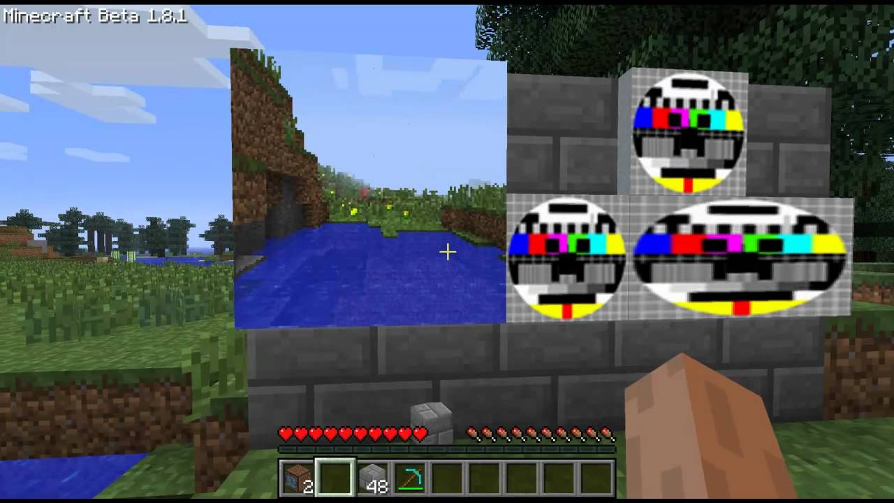 Minecraft 1.8.1 CCTV Mod - Kameras für Minecraft [HD] - YouTube