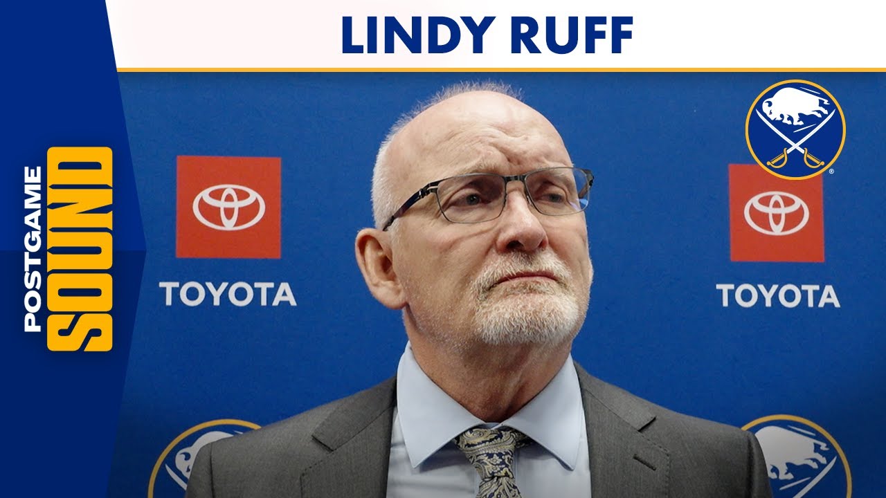 "I Didn't Think They Looked Comfortable" | Buffalo Sabres Coach Lindy ...
