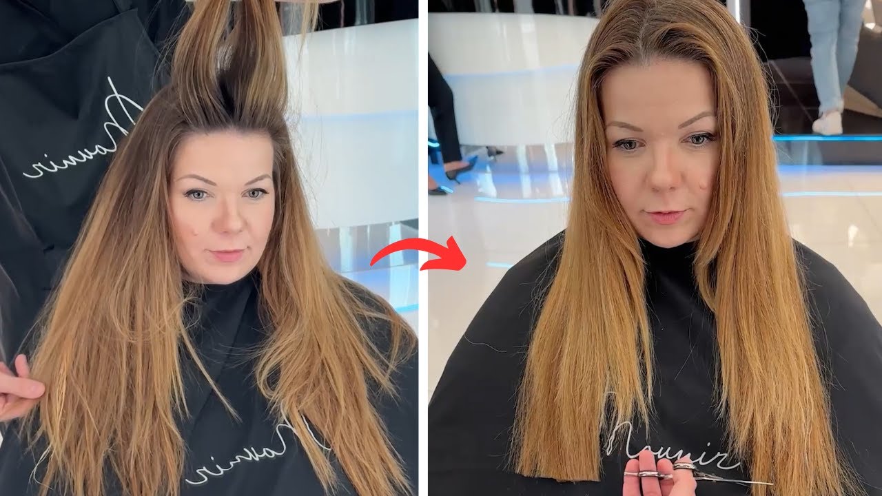 A flawless hair transformation that speaks for itself! - YouTube