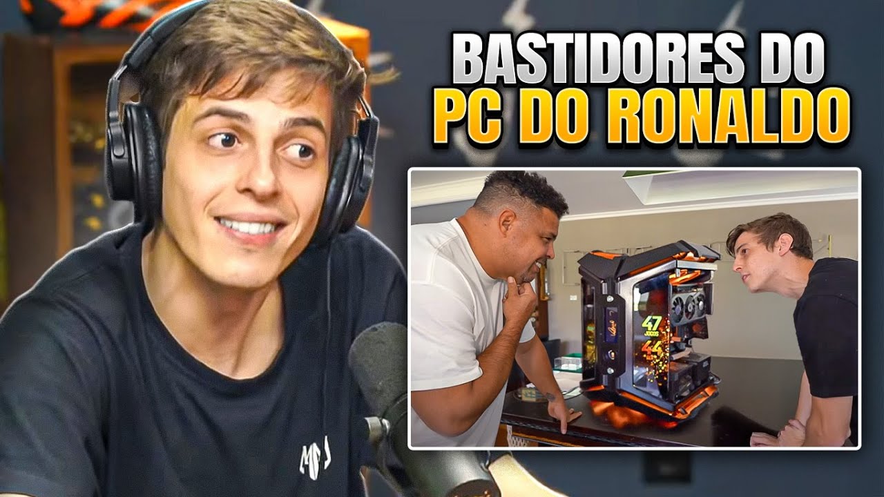 COMO FOI FAZER O PC GAMER DE R$90.000 DO RONALDO FENÔMENO? - YouTube