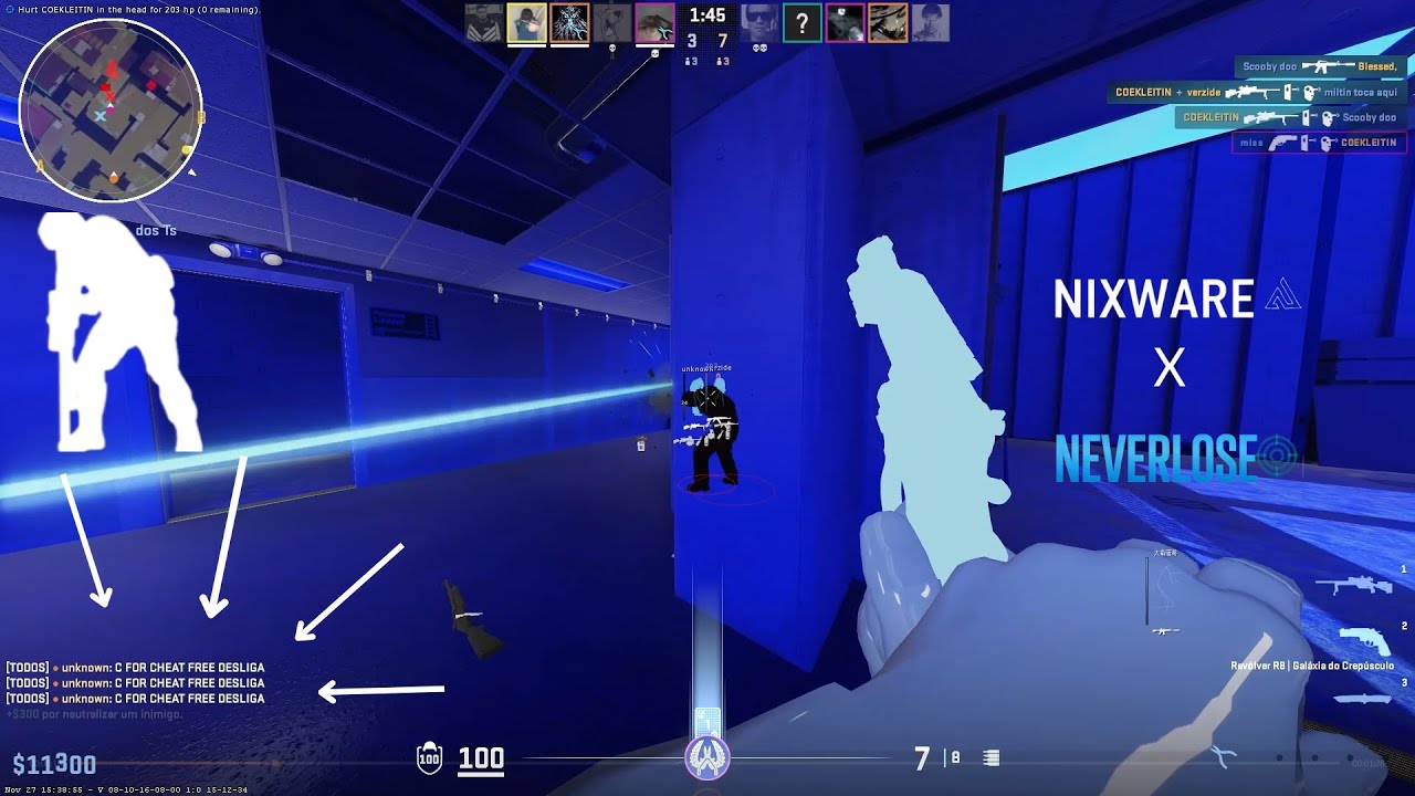 1 NerverLose vs 3 Nixware!!! HvH mm highlights (FREE CFG IN DESC). FT: Neverlose.cc - YouTube