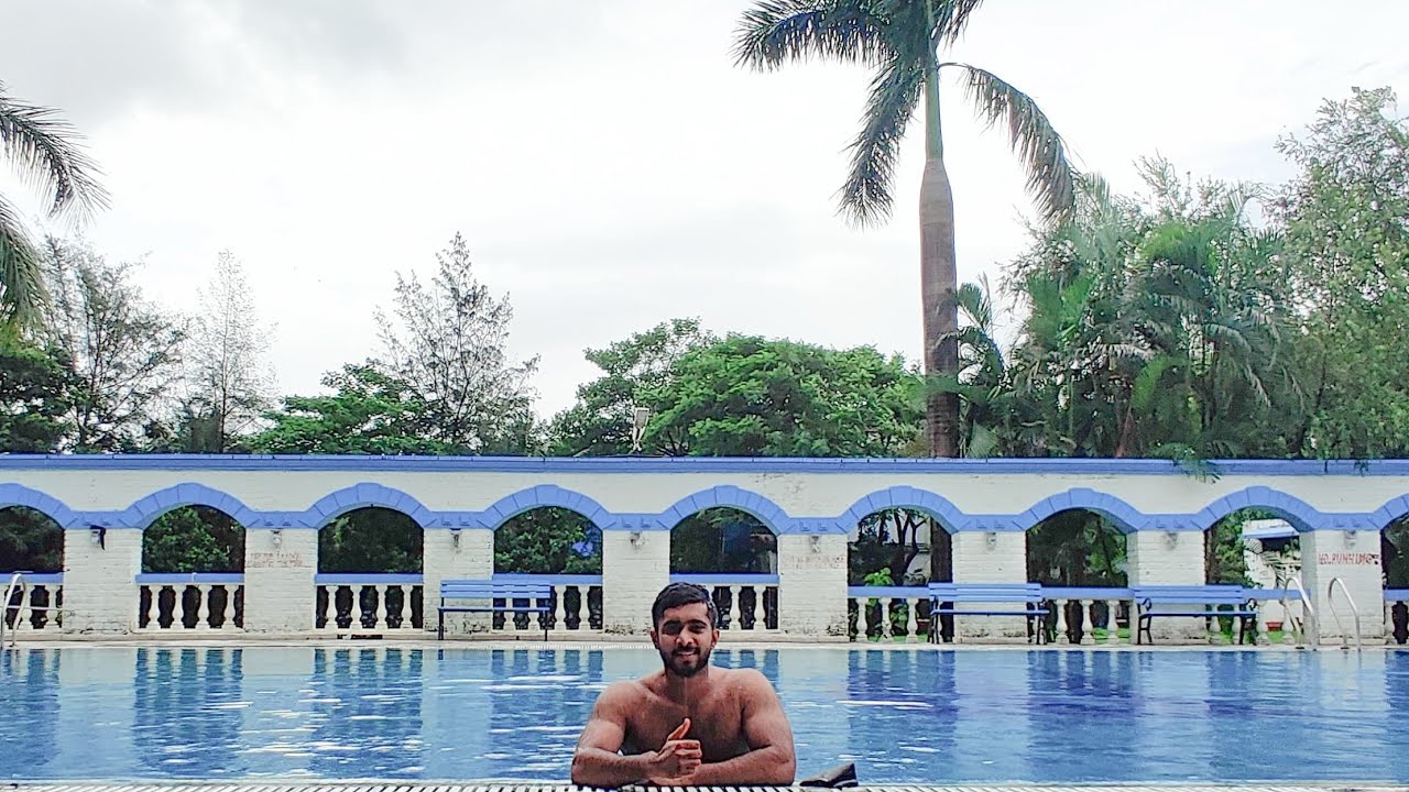 Hotel with huge Swimming pool | Blue roof Club, Thane | JP BANKAR - YouTube