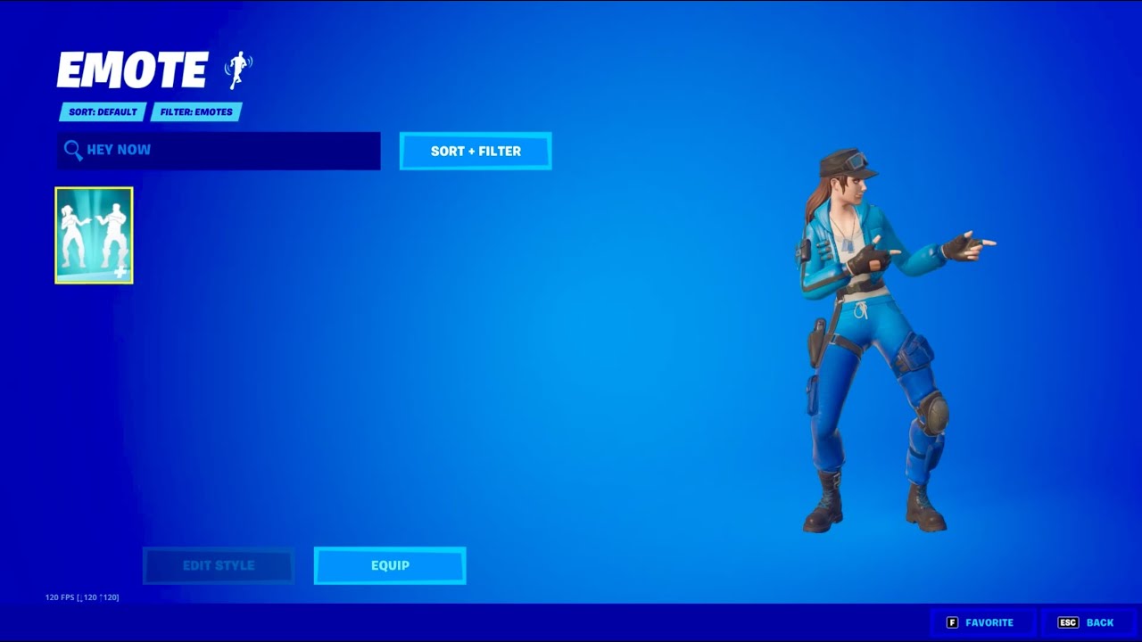 HEY NOW Fortnite Emote - YouTube