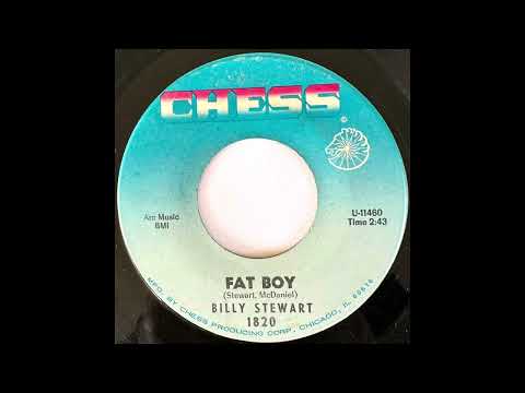 BILLY STEWART FAT BOY 1962 - YouTube