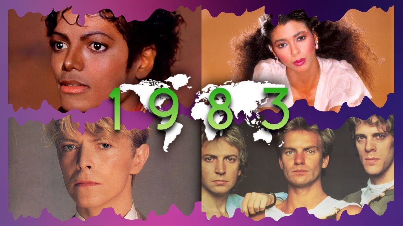 United World Chart Number Ones of 1983 - YouTube