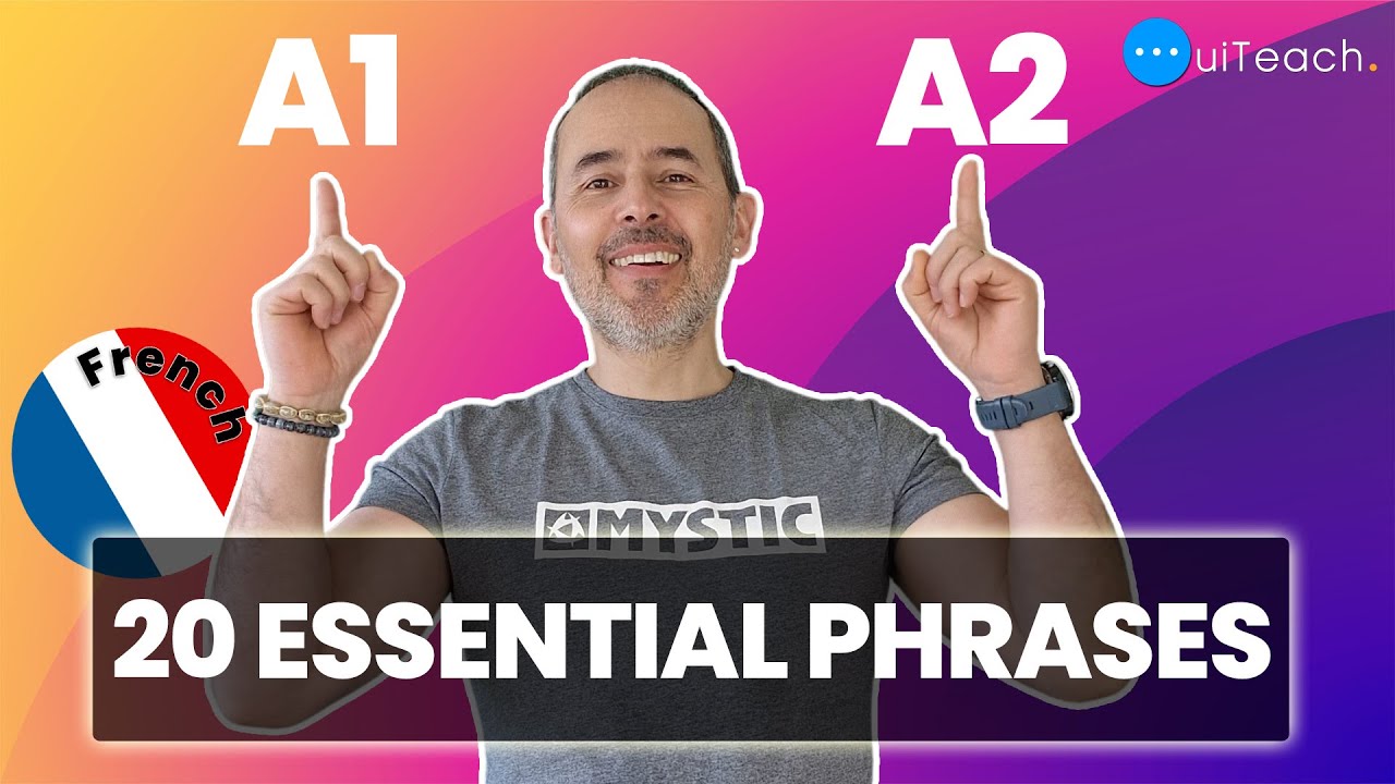 20 phrases utiles à connaître en français | Niveau débutant A1/A2 - YouTube