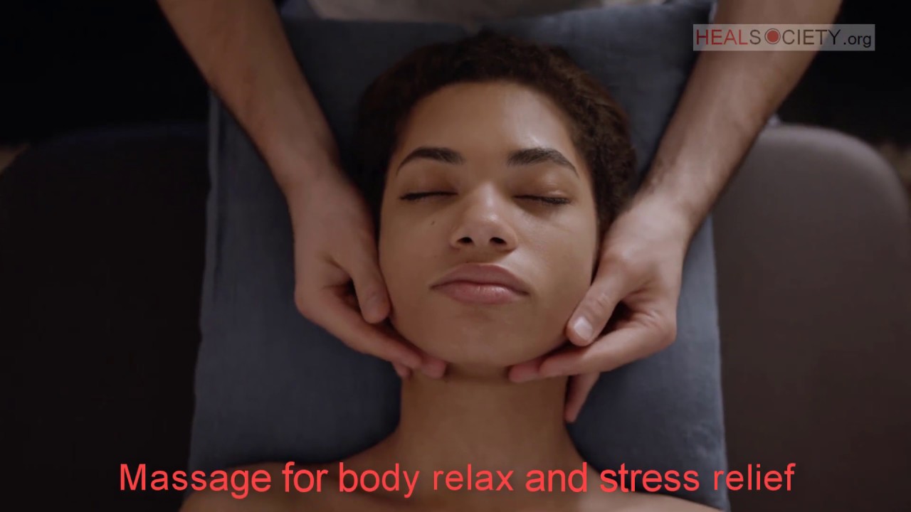 Body massage stress relief and relaxing - YouTube