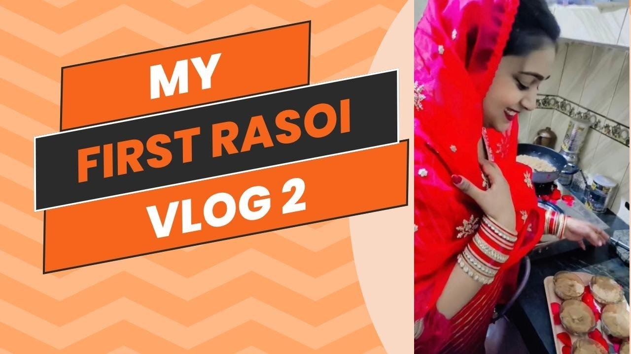 My first rasoi vlog 🤤| Sasural me pheli rasoi🥣| ADISHA CHOUDHARY VLOG - YouTube