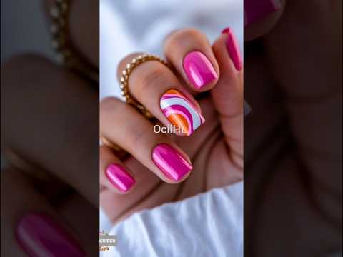 Cute Short Nails Ideas #nailart #trending #shorts