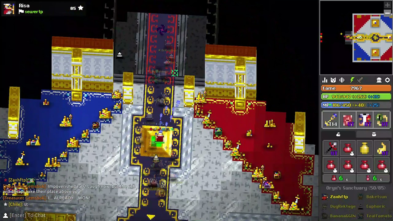 RotMG Exalt: Almost a mil in O3 - YouTube