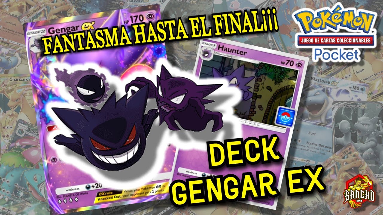 FANTASMA HASTA EL FINAL¡¡¡¡¡ | DECK GENGAR EX | POKEMON TCG POCKET ...