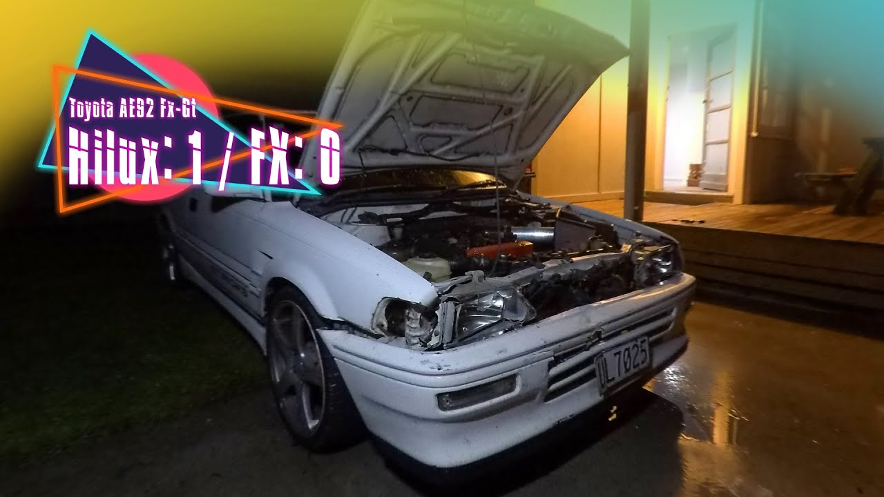 Toyota Corolla AE92 Fx-Gt update - Crash damage assessment | Shed_Life ...