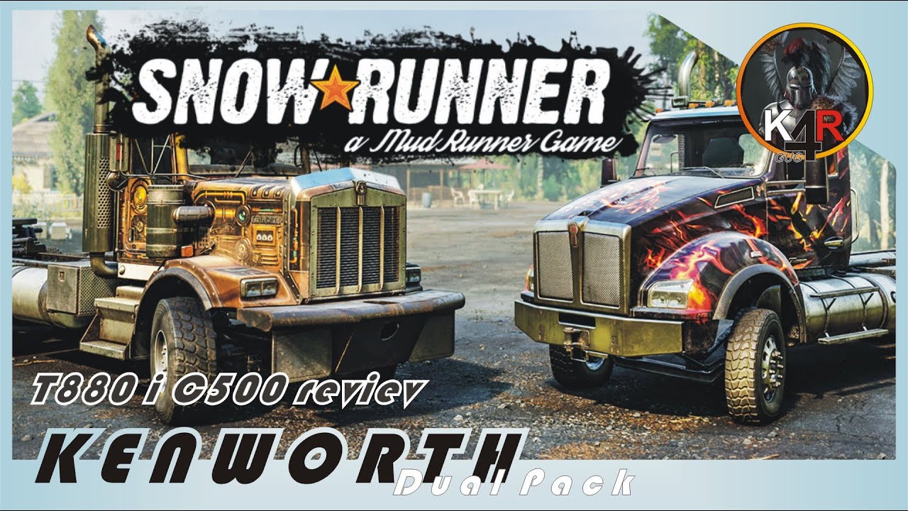 SnowRunner Kenworth Dual Pack reviev PL - YouTube