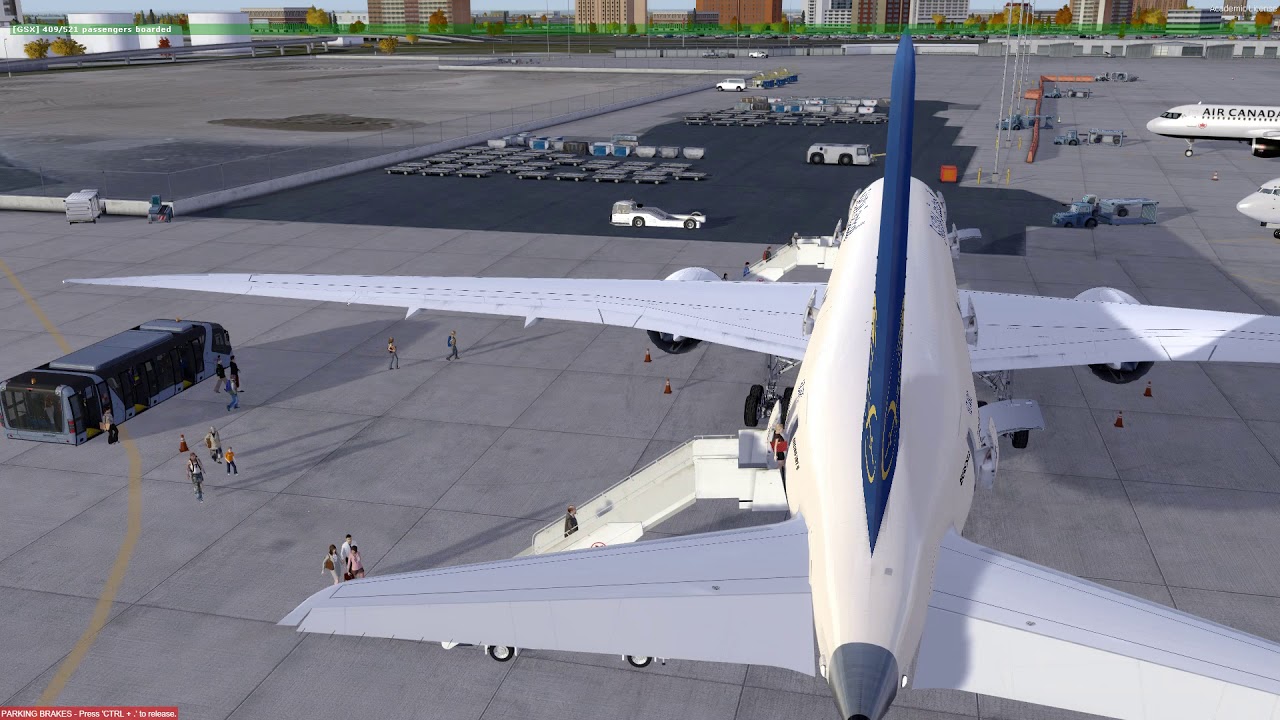 [Prepar3D] GSX Level 2 expansion - Loading Passengers - YouTube