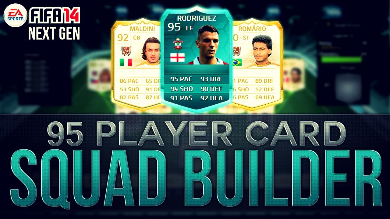 THE MOST EXPENSIVE SQUAD BUILDER EVER! w/ 95 RODRIGUEZ PLAYER CARD ...