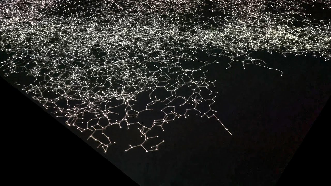 Ryoji Ikeda: data.tecture [nº1] (2018) / Blum Gallery Los Angeles - YouTube