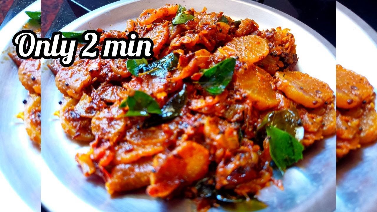 Mullangi varuval | Radish fry | Mullangi poriyal | Mullangi recipe ...