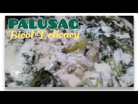 PALUSAG (Bicol Delicacy) - YouTube