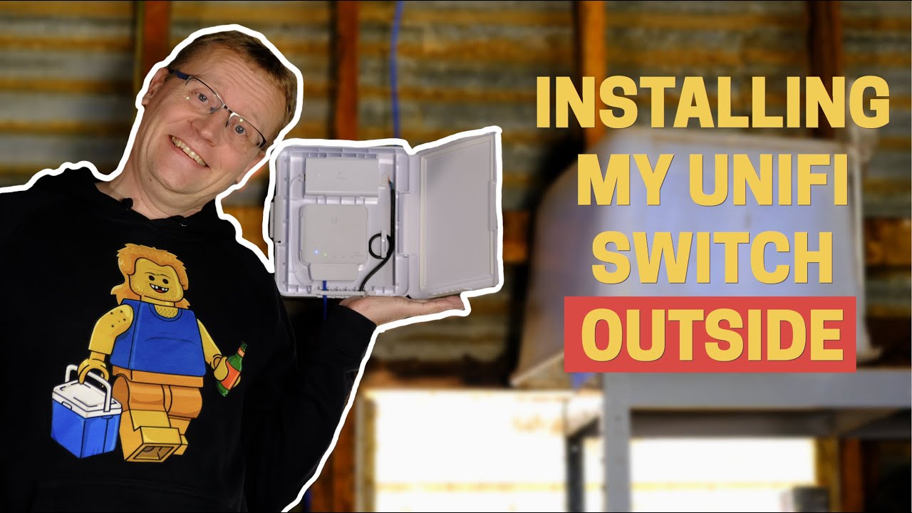 Unifi Switch Flex - The outdoor Unifi switch - YouTube