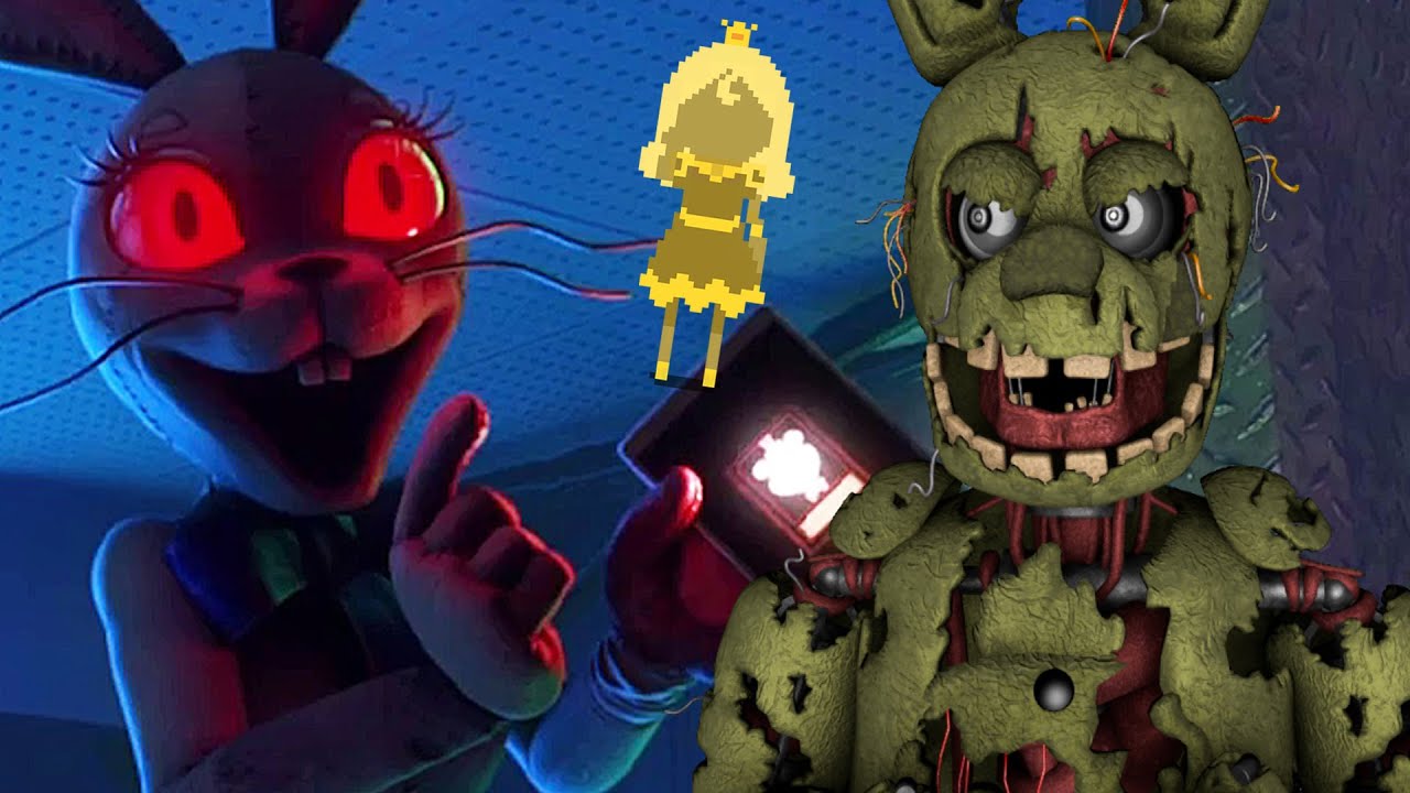 SPRINGTRAP PLAYS: FNAF - Security Breach (Part 11) || BEATING PRINCESS ...