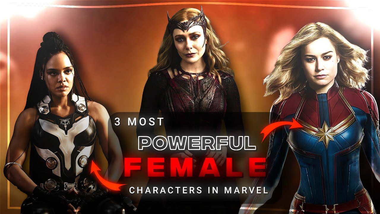 Top 3 Most Powerful Female Superheroes In Mcu | @MARVESH- - YouTube