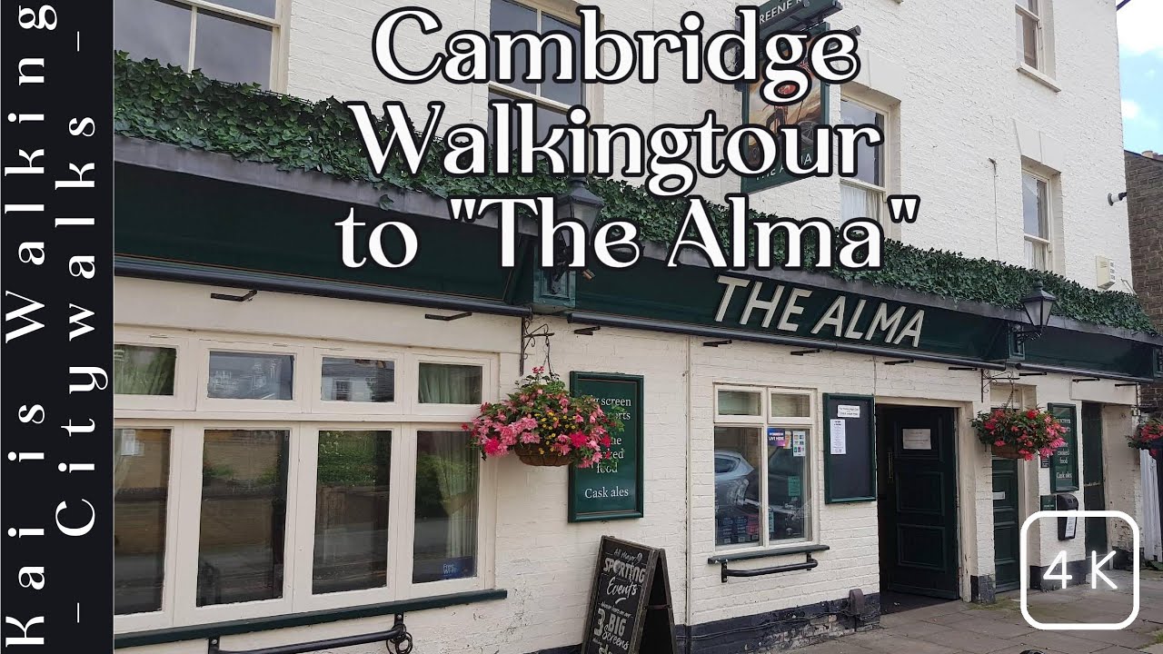 Cambridge Center to Pub "The Alma" Walkingtour - YouTube