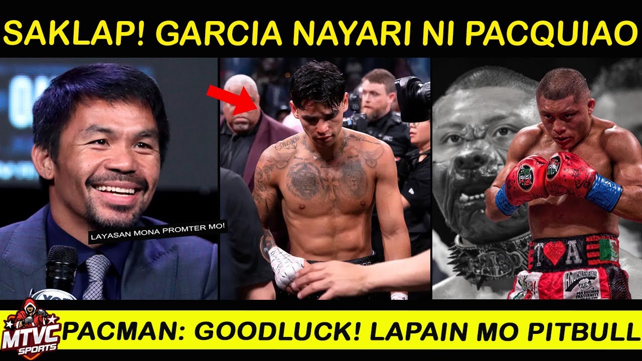 Saklap! PACQUIAO Na-Utakan si Ryan Garcia | Pacman: Goodluck Lapain mo ...