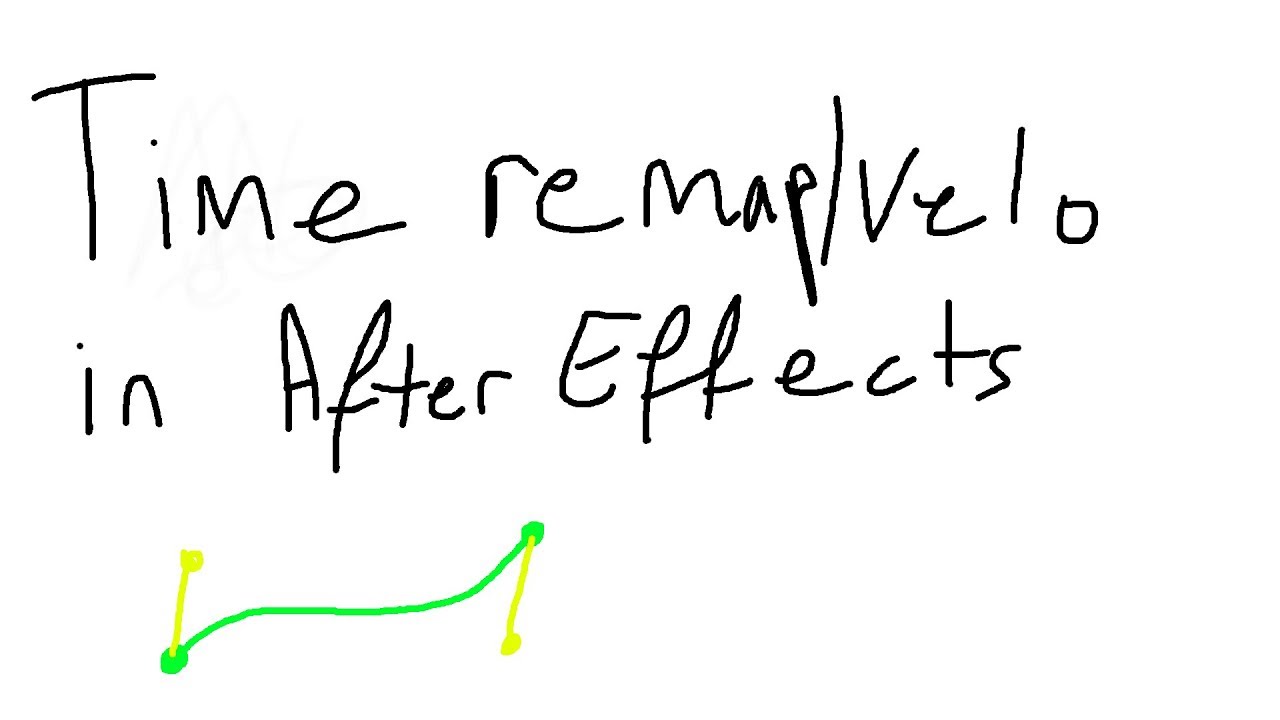 How to use Time Remap in AE (After Effects) - YouTube
