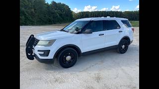 2018 Ford Explorer 4 Door Police Interceptor SUV (189,282 Miles)